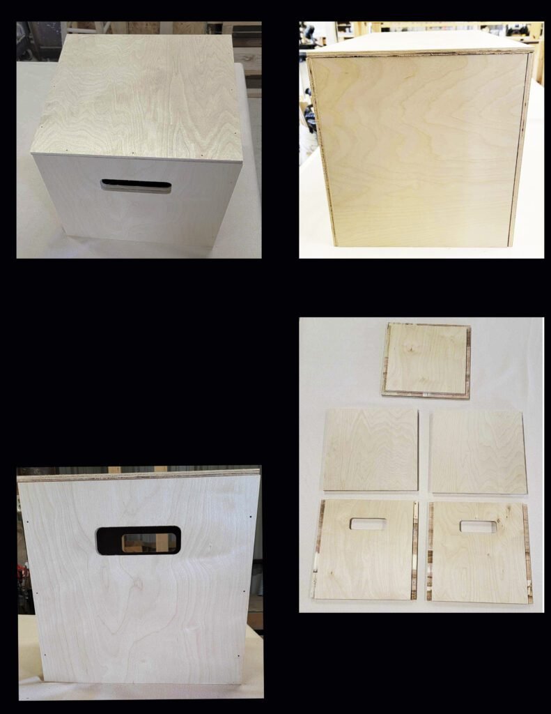 Build Your Own Theater Cube (IKEA Style) 16"x16"x16" single readers ...